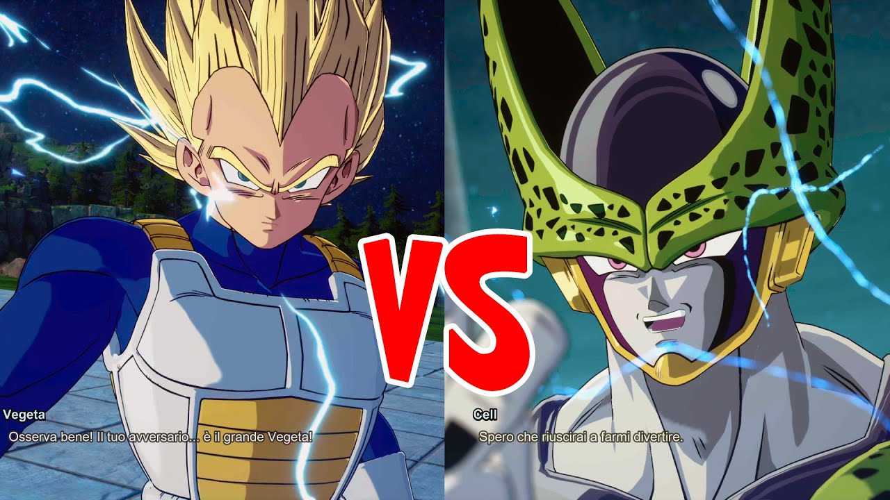 Sparking! Zero - Requested match: Vegeta Super Saiyan 2 vs Cell Super ...