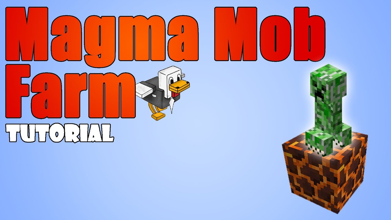 Minecraft 1.10 - Magma Mob Farm (First Snapshot) - YouTube