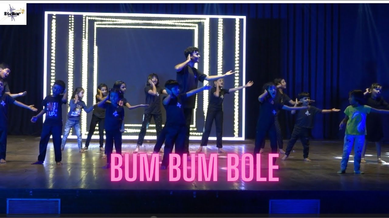 Bum Bum Bole | Kids Dance | Choreography By Prafull Bansode | Stellar ...