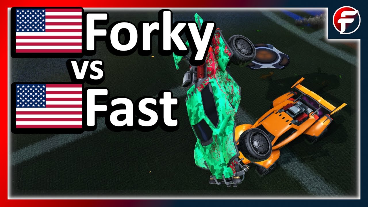 Forky vs Fast | Rocket League 1v1 Showmatch - YouTube