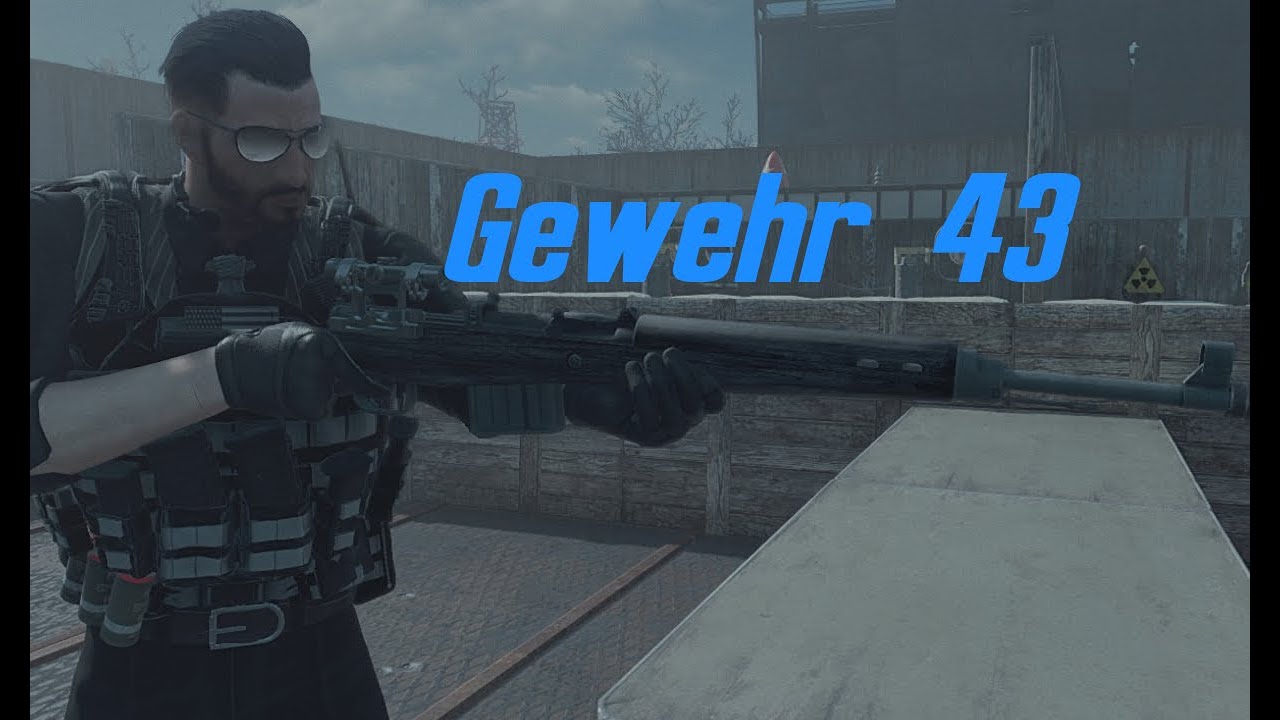 Fallout 4 Walther Gewehr 43 Mod - YouTube