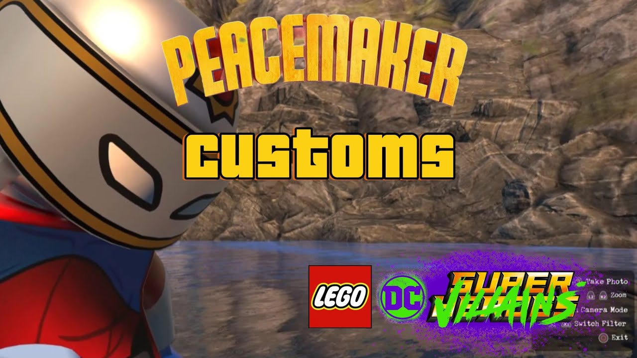 Lego DC Supervillains peacemaker customs! - YouTube