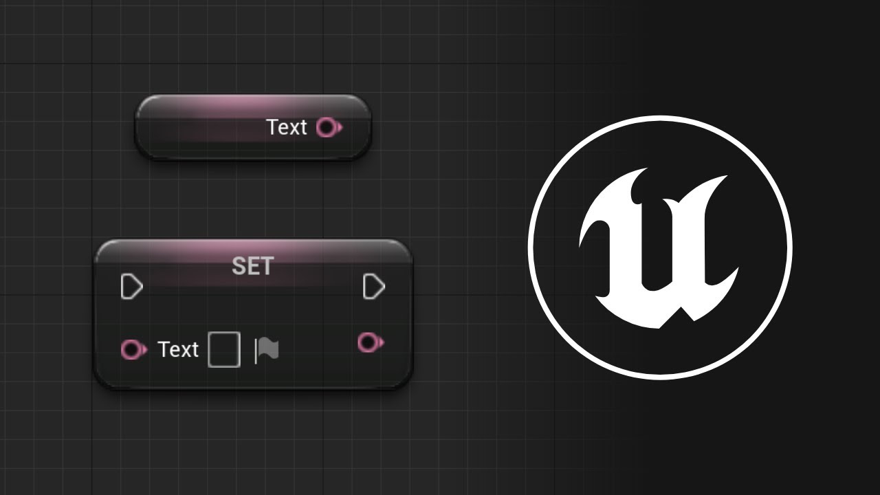 Text Variables Tüm Nodelara Bakış Unreal Engine 5 Tutorial