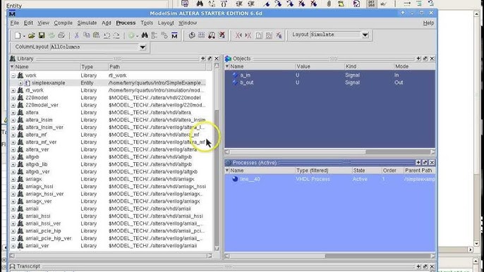 Modelsim Altera Edition Digital Signal Processing With Field