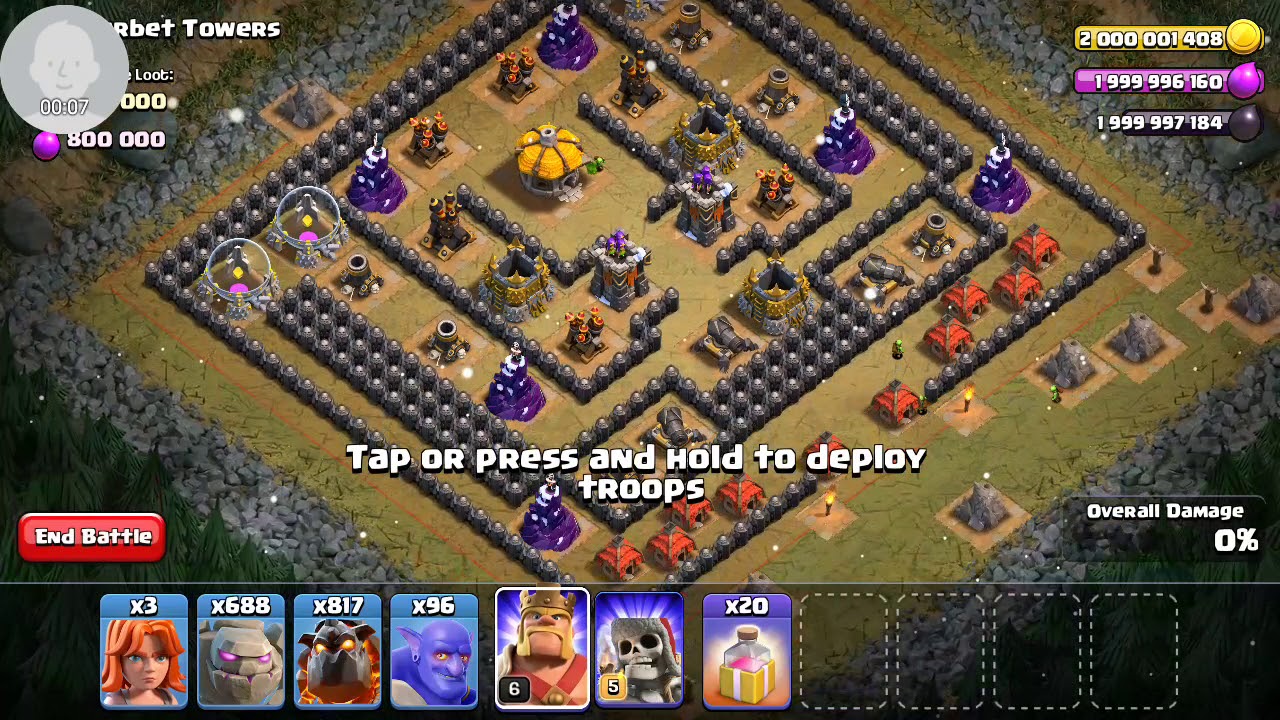 Attack coc - YouTube