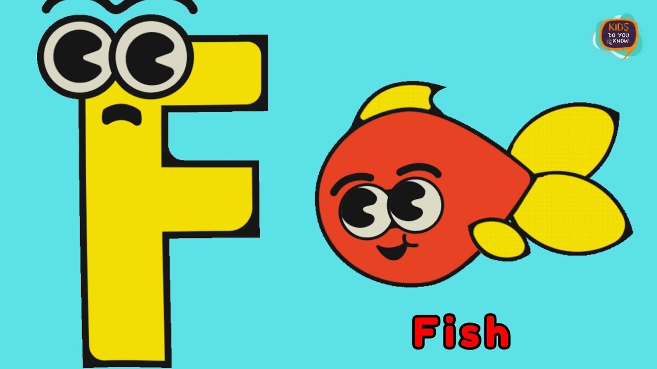 Phonics Song l Letter Sound F l Phonics Sound F l School Learning ABC ...