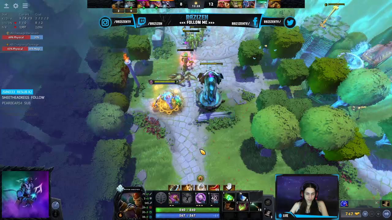 Dota 2: Won NA Battle cup: Pos 5: WD, Dazzle play - YouTube