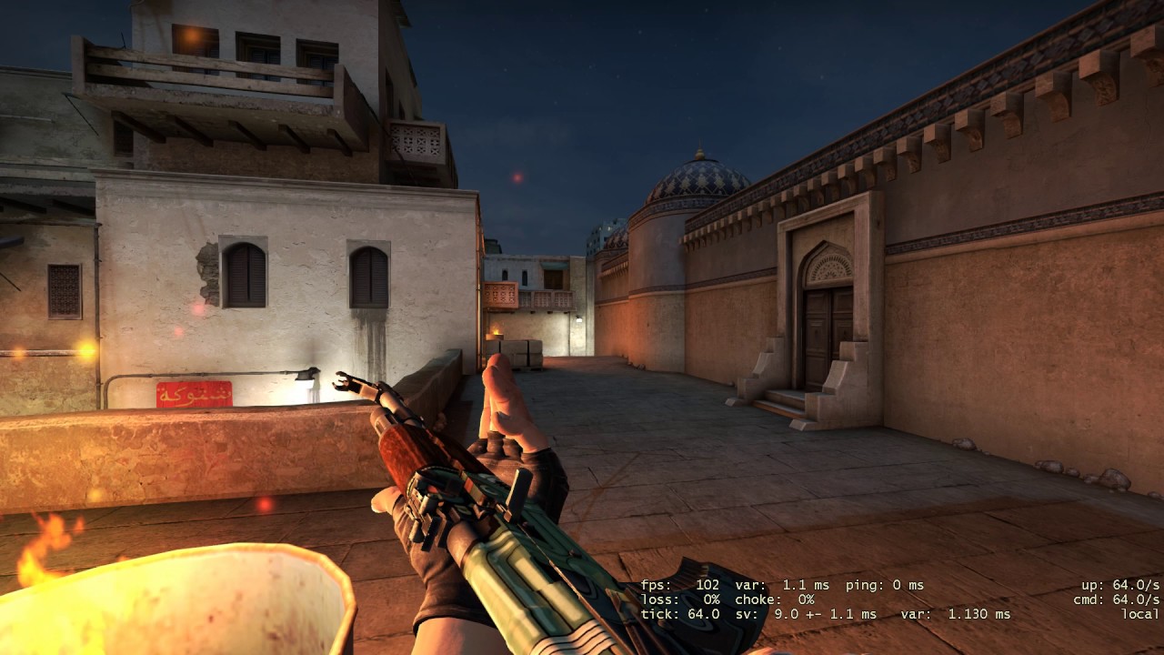 CS:GO - Ak-47 Fire Serpent (FT) - YouTube