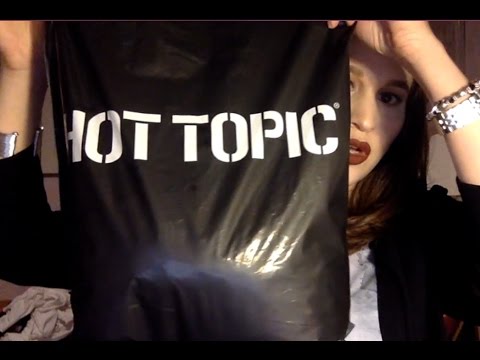 HOT TOPIC HAUL!!! (Fall 2016 Try On Haul) - YouTube
