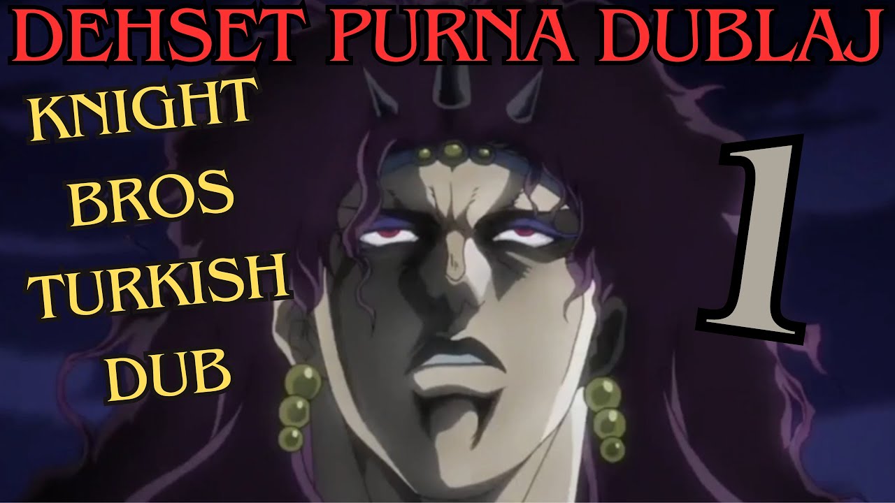 🔥jojo dehset purna dublaj🔥jojo vs kars🔥(part 1) - YouTube