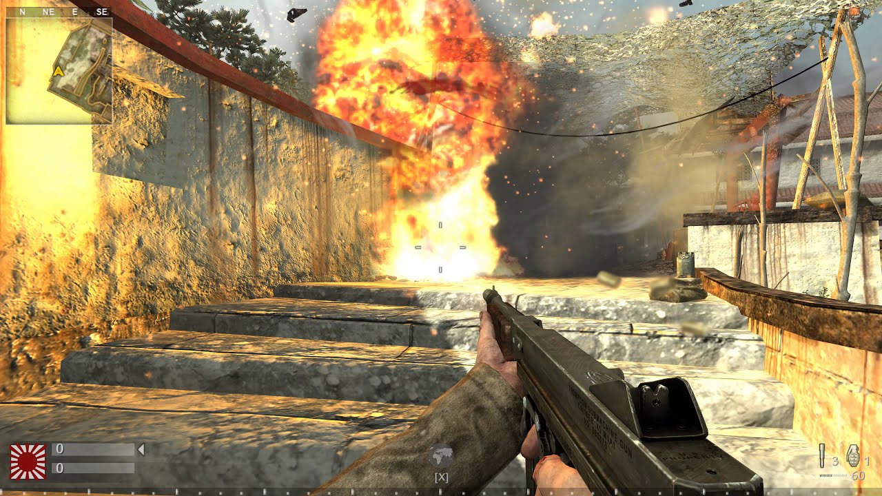 Call of duty World At War|Multiplayer Map Showcase|Castle - YouTube