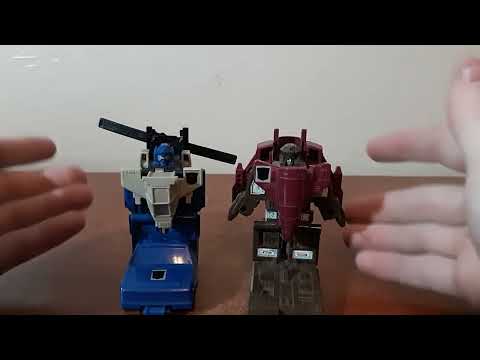 Transformers G1 Battletrap and Flywheels - YouTube