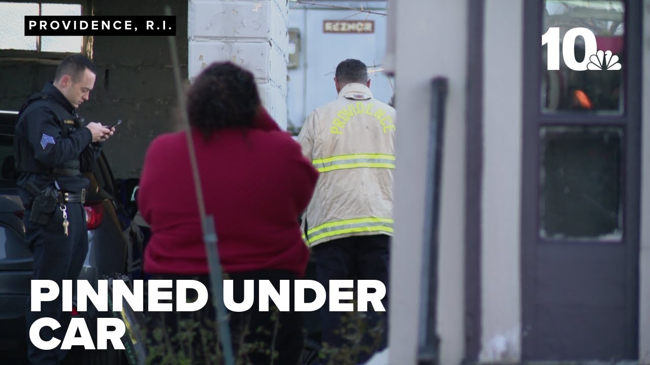 Person dies after being pinned under car in Providence - YouTube