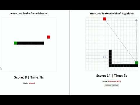 Snake A* Algorithm - YouTube
