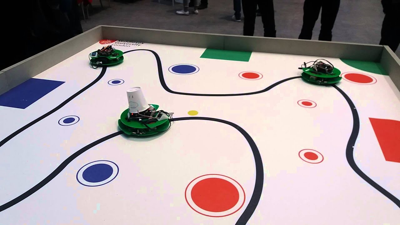 Line following in Scratch - YouTube