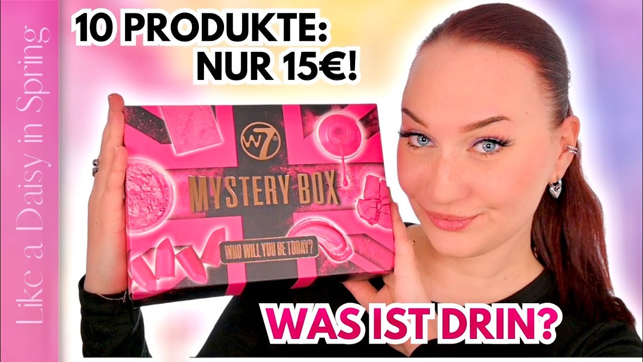 10 Produkte für 15€! 🎁 Amazon W7 Mystery Box Dezember 2025 ...