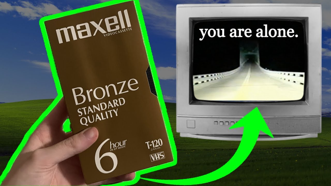 Making a LIMINAL SPACE VHS Tape! - YouTube