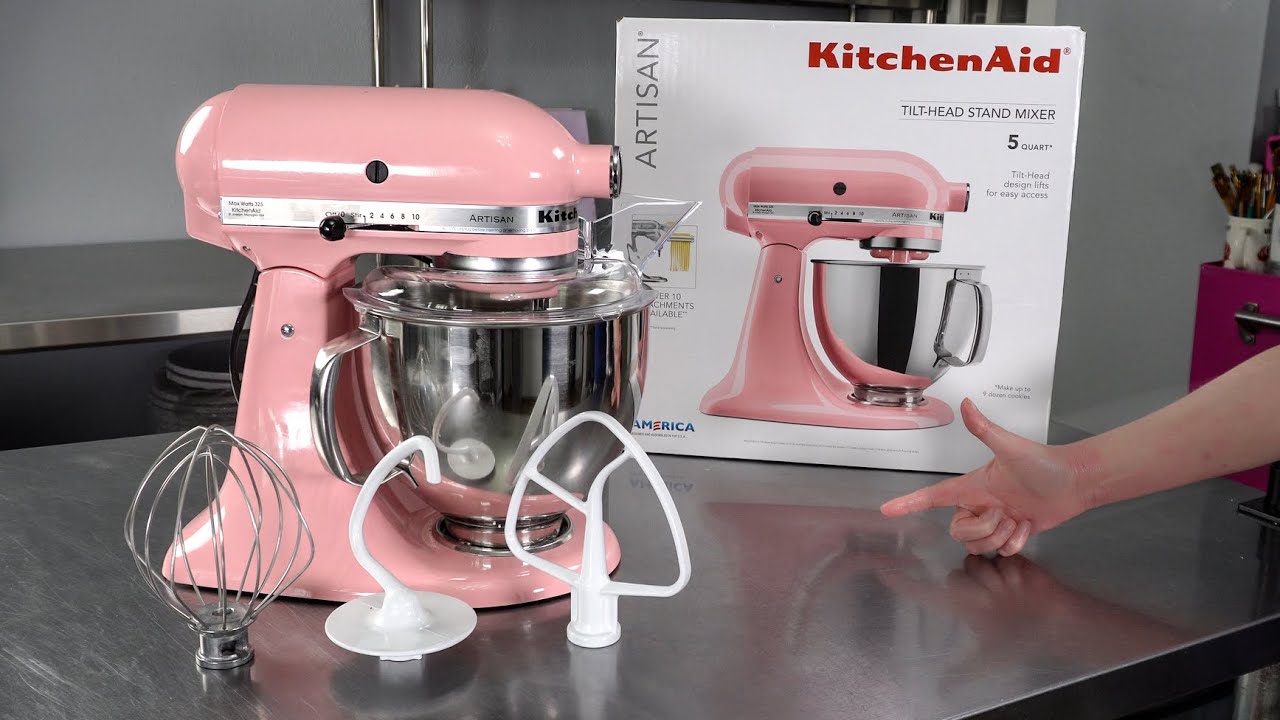 Kitchenaid Artisan Series 5 Qt Tilt Head Stand Mixer Review [ Cake