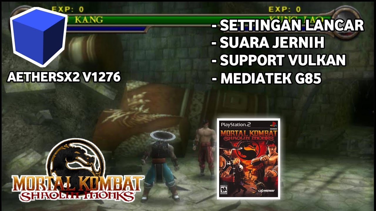 SHARE!!! Config Mortal Kombat Shaolin Monks + Cheat 60 Fps Aethersx2 ...