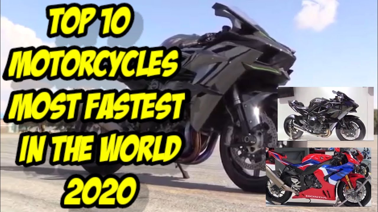TOP 10 Motorcycles most fastest in the world 2020 - YouTube