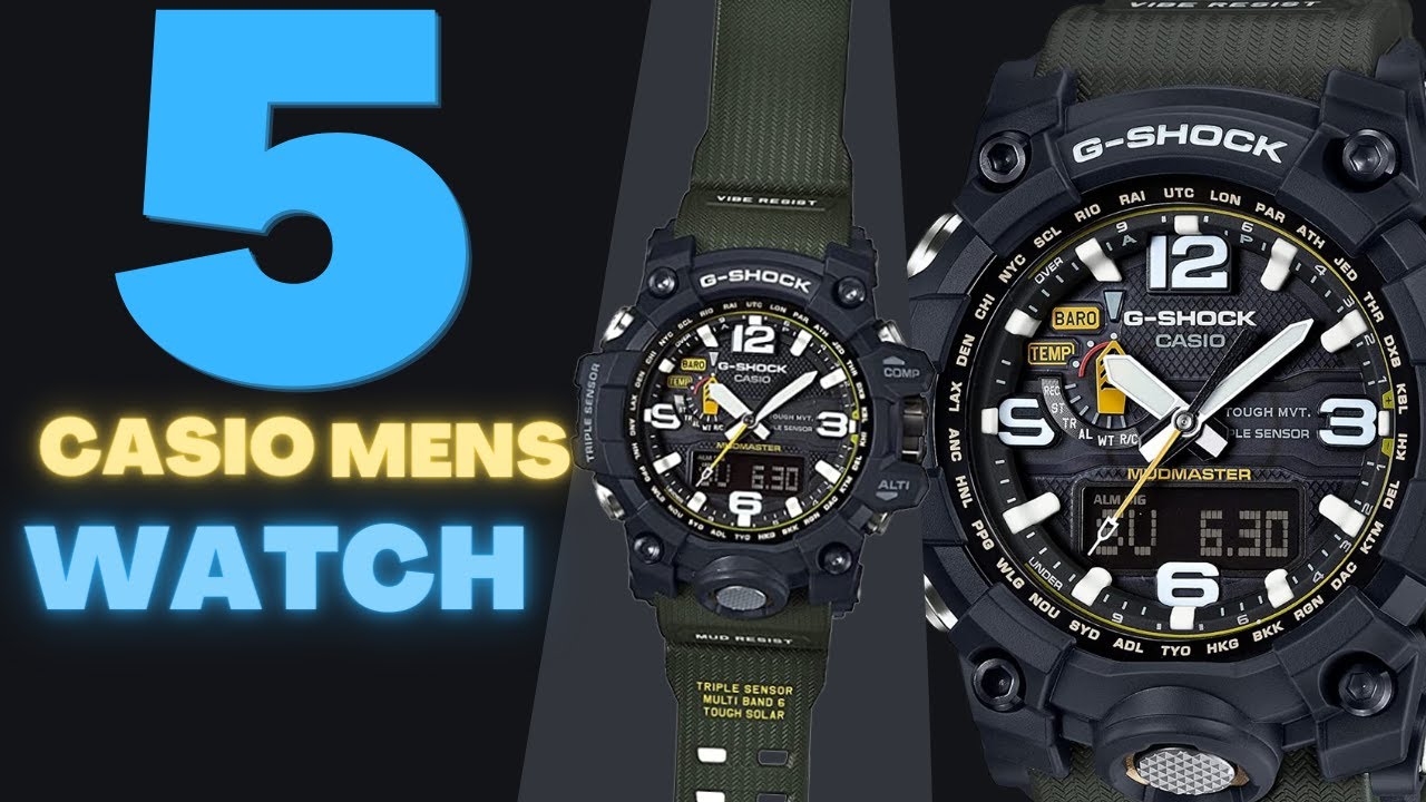 5 Casio Mens Watch 2023 - YouTube