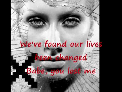 Christina Aguilera- You lost me (lyrics + HD quality) - YouTube