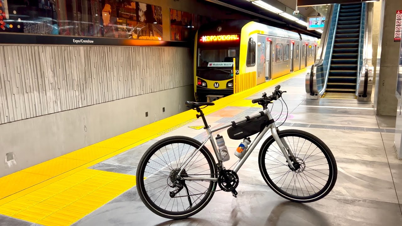 New Los Angeles Metro Rail K Line Train Review - YouTube