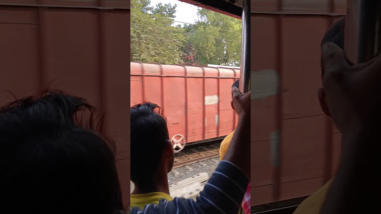 Running local train #train #travel #trending #indian railway # ...