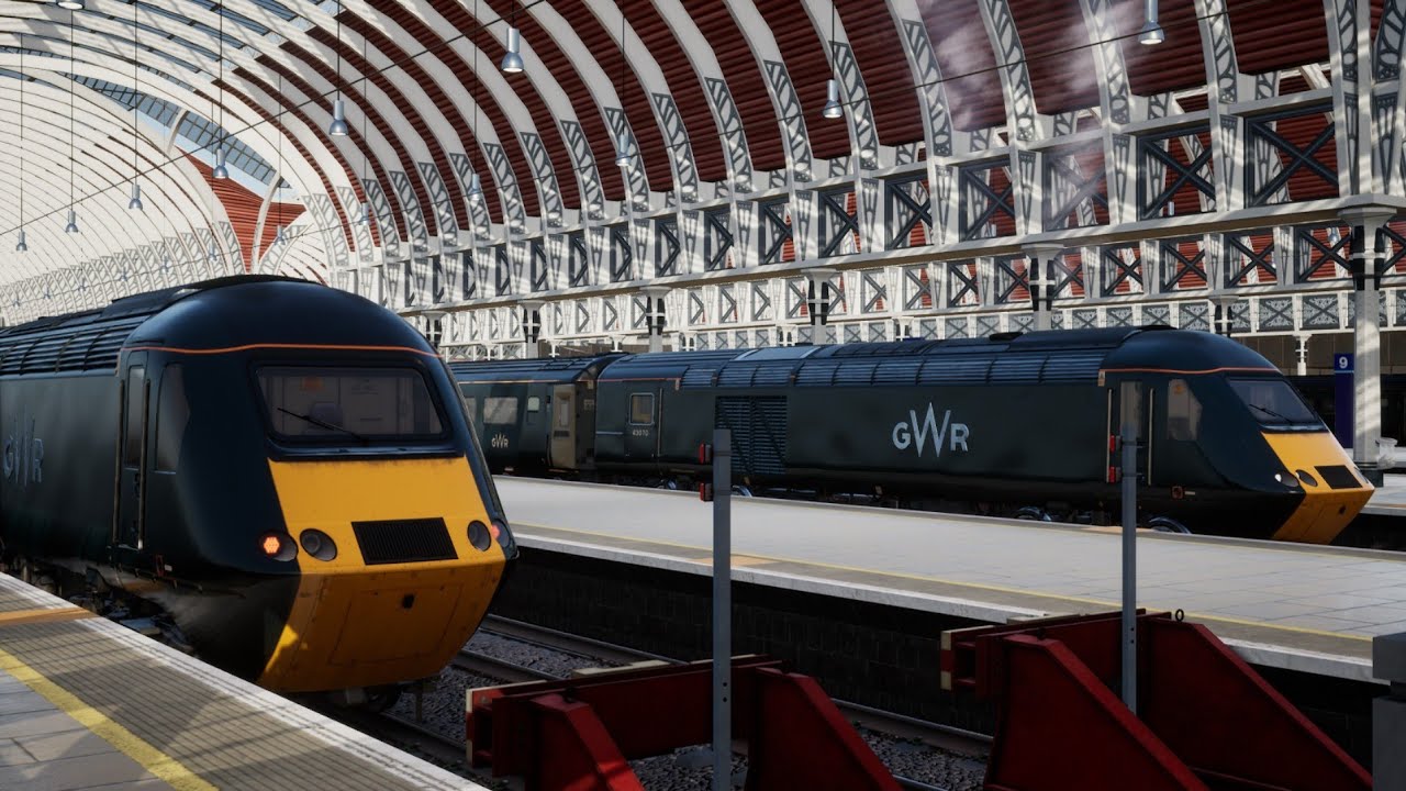 1975-1982 BREL, Crewe Works British Rail Class 43 (HST) Cab Ride To ...