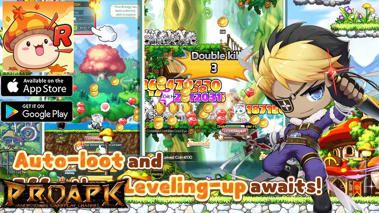 MapleStory R: Evolution Gameplay Android / iOS (English) - YouTube