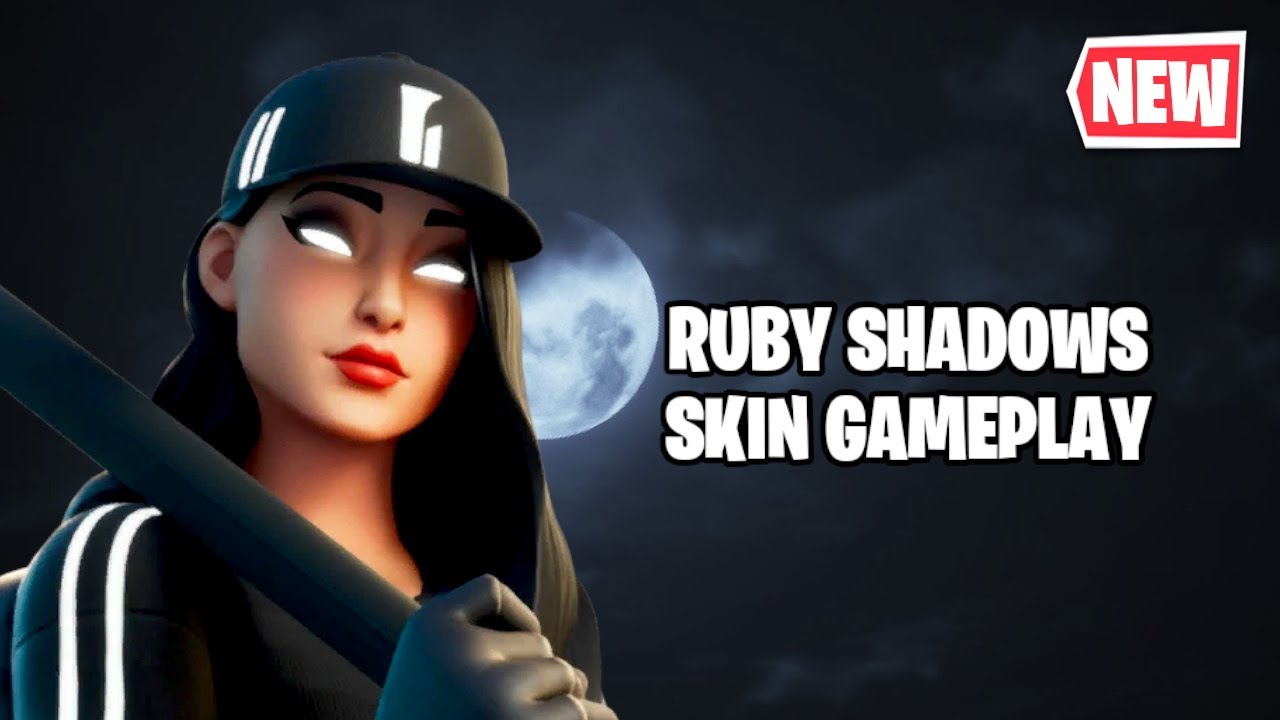 *NEW* RUBY SHADOWS SKIN GAMEPLAY - FORTNITE STREET SHADOWS SET - YouTube
