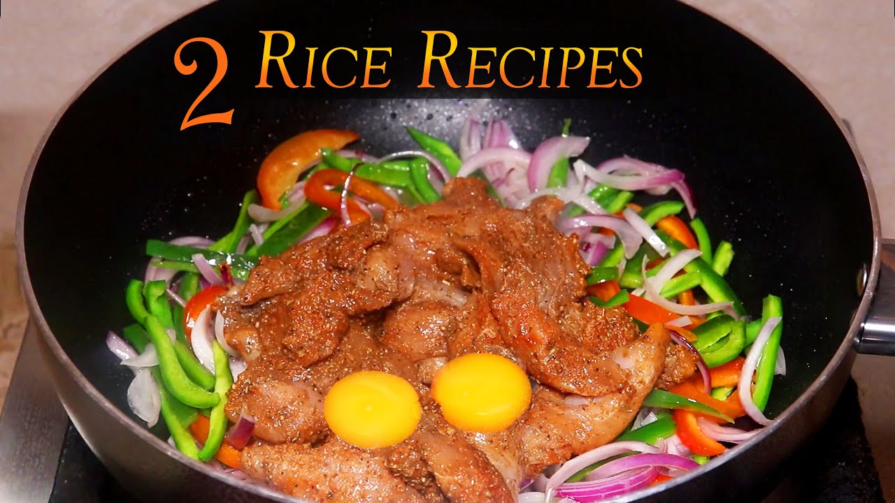 2 Chicken Egg Rice Recipe, Do you have rice and eggs at home? 😋2 ...