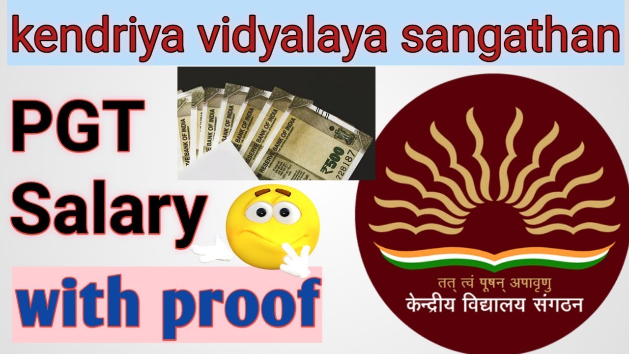 Kvs PGT Salary With Proof salary Slip salary In Details kvs kvs-pgt-salary-with-proof-salary-slip-salary-in-details-kvs
