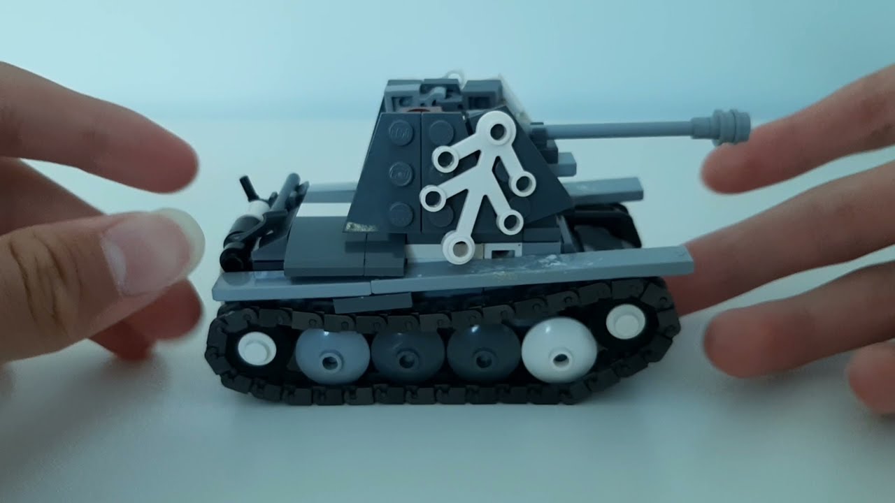 Lego Marder III Ausf H - YouTube