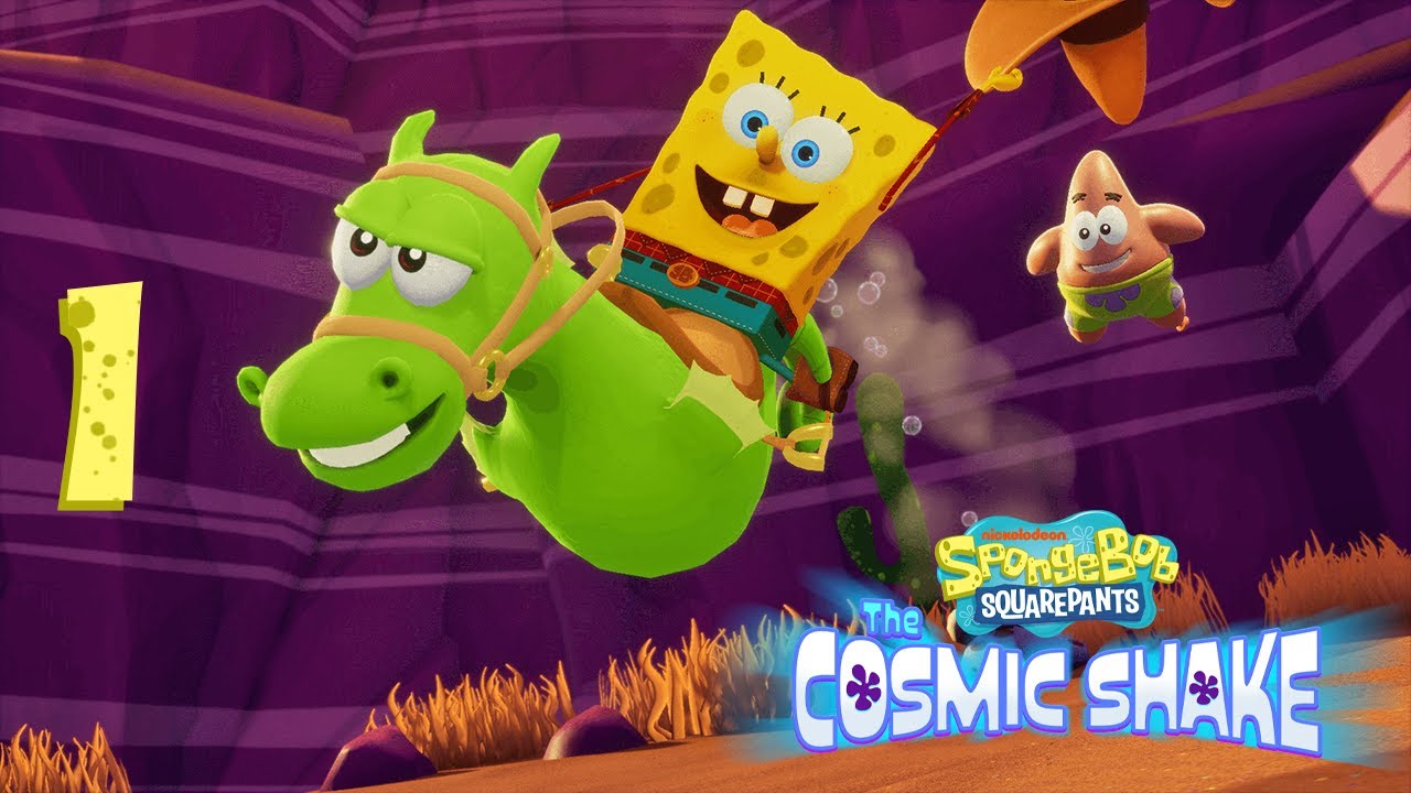 SpongeBob SquarePants: The Cosmic Shake - Walkthrough Gameplay Part 1 ...