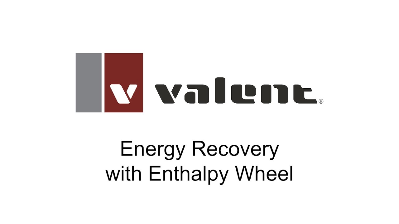 Valent Energy Recovery Technologies – Enthalpy Wheel - YouTube