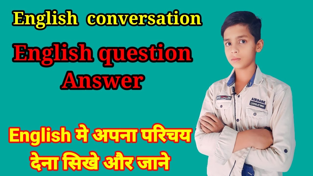 ,English Conversation !!English question Answer - YouTube