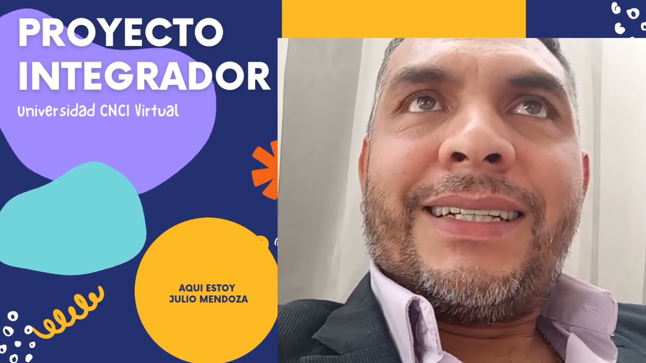 Proyecto Integrador Curso Inducción Aquí Estoy Julio Mendoza Youtube