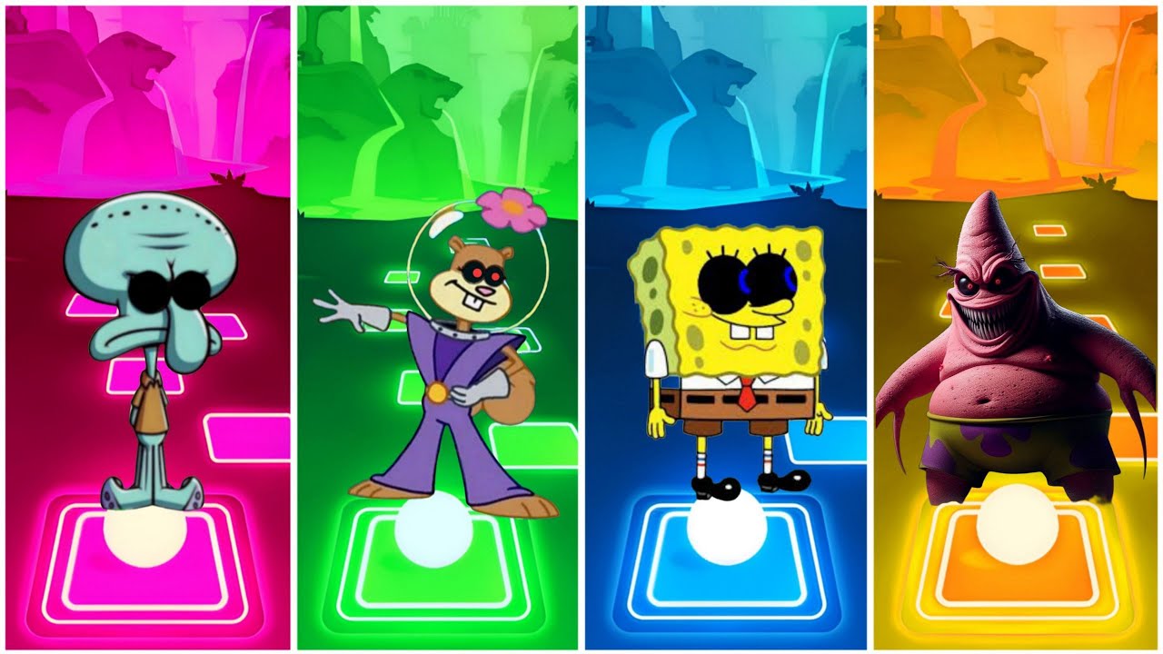 Squidward Exe 🆚 Sandy Cheeks Exe 🆚 Spongebob Exe 🆚 Patrick Star Exe ...