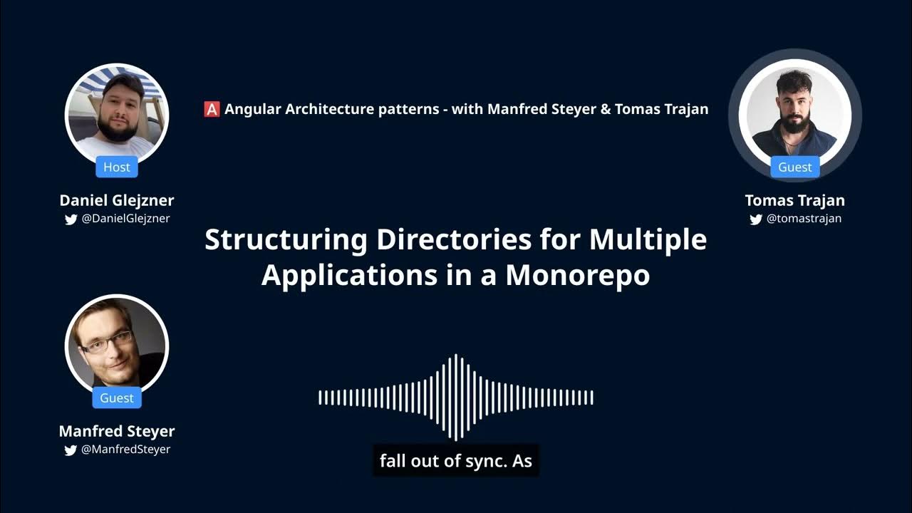 Structuring Directories for Multiple Applications in a Monorepo - YouTube