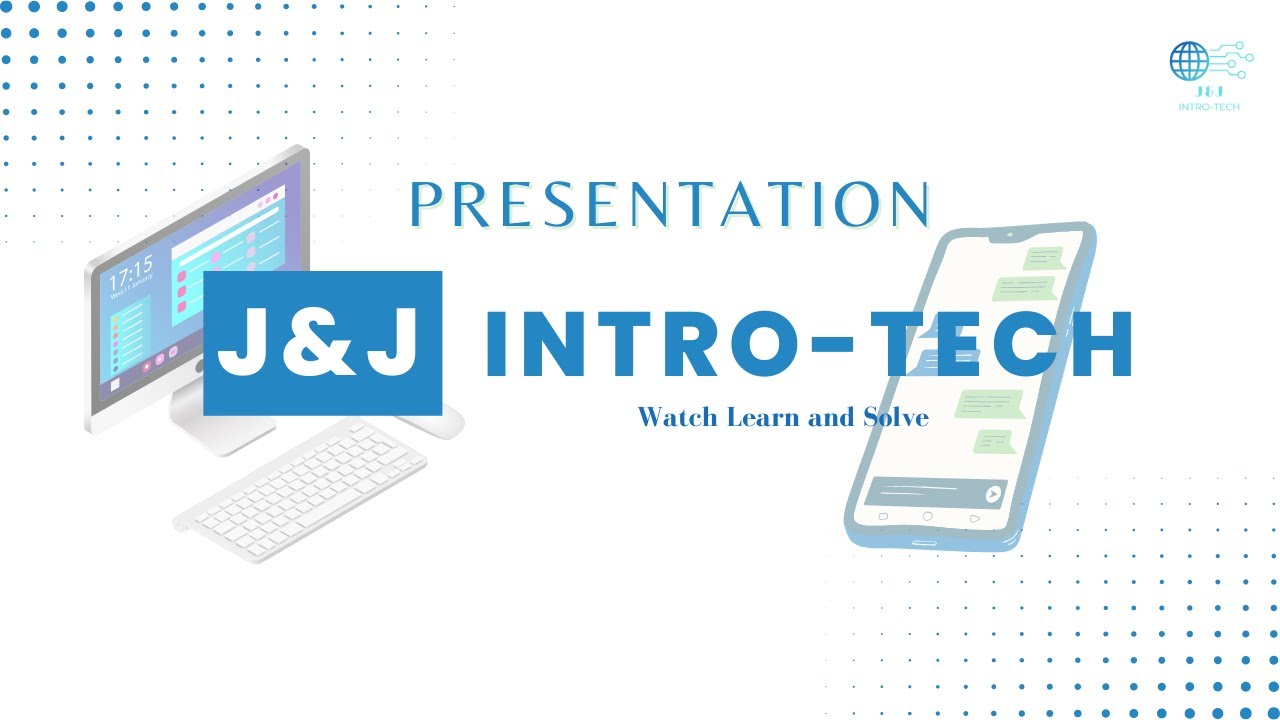 Presentation J&J Intro-tech par Juvenson yonel #teknologi #viralvideo - YouTube