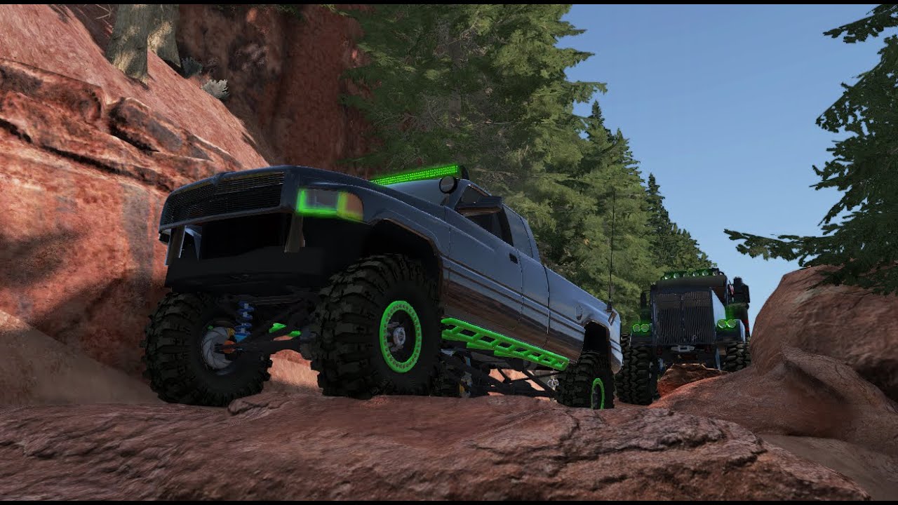 BeamNG.Drive Crawling in Colorado - YouTube
