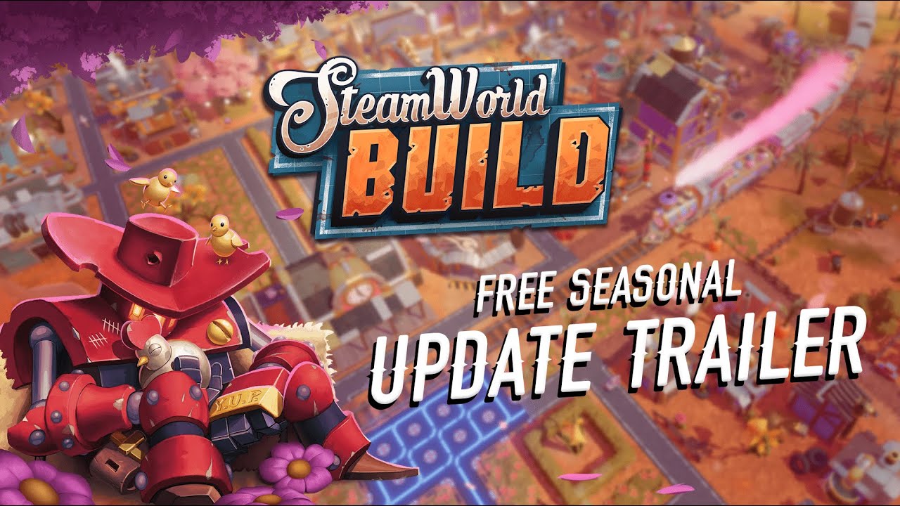 SteamWorld Build | Mechanical Meadows | Launch Trailer - YouTube