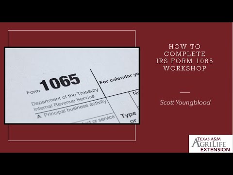 2025 How To Complete Form 1065 Preview - YouTube