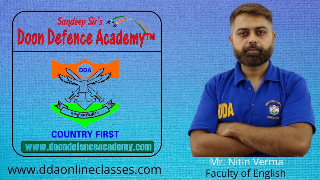 Mr. Nitin Verma (Faculty of English) Live - YouTube