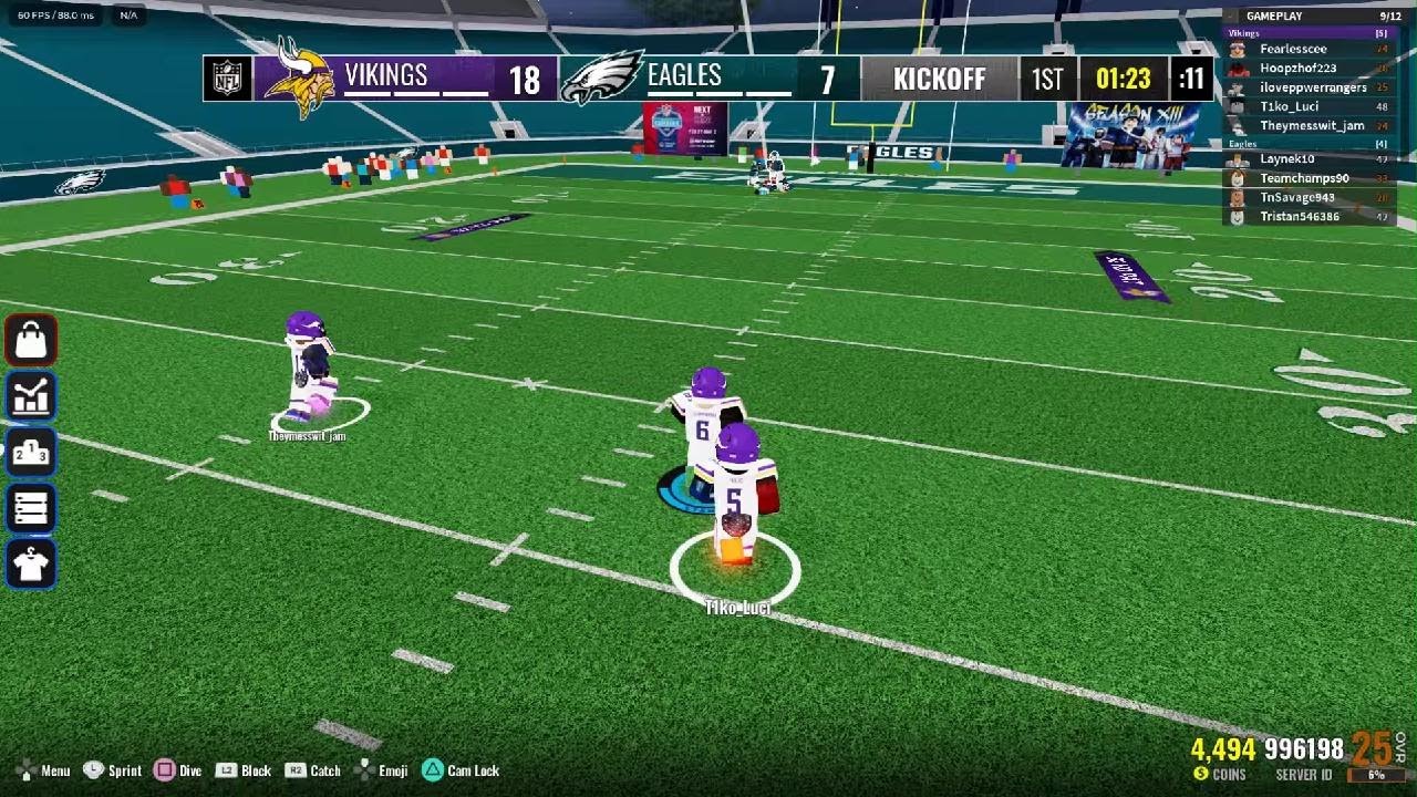 Playing nfl universe for the first time - YouTube