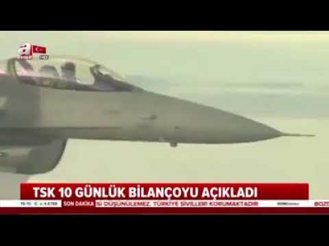 Afrin Zeytin Dalı Operasyonunda ( 597 Terörist Öldürüldü )