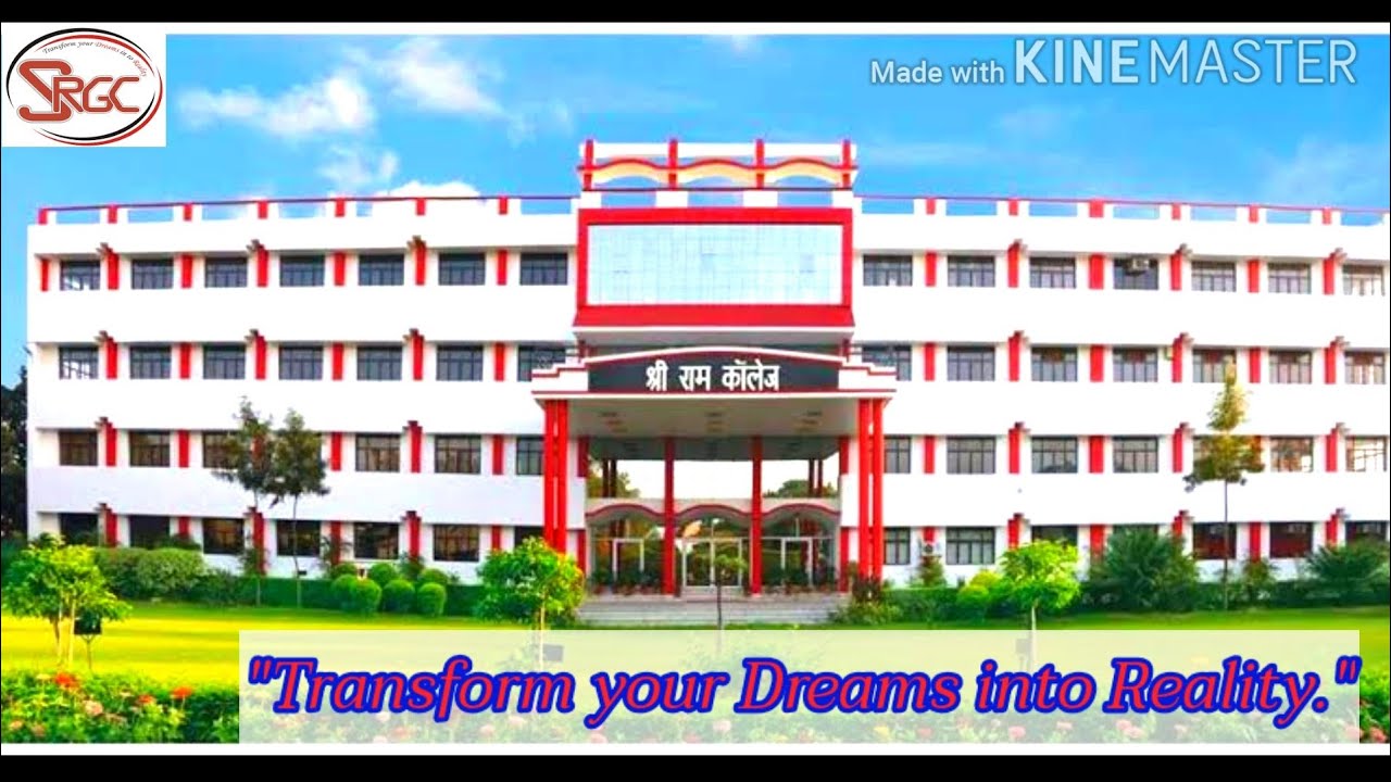 SRGC //Shri Ram Group of colleges //Muzaffarnagar. - YouTube