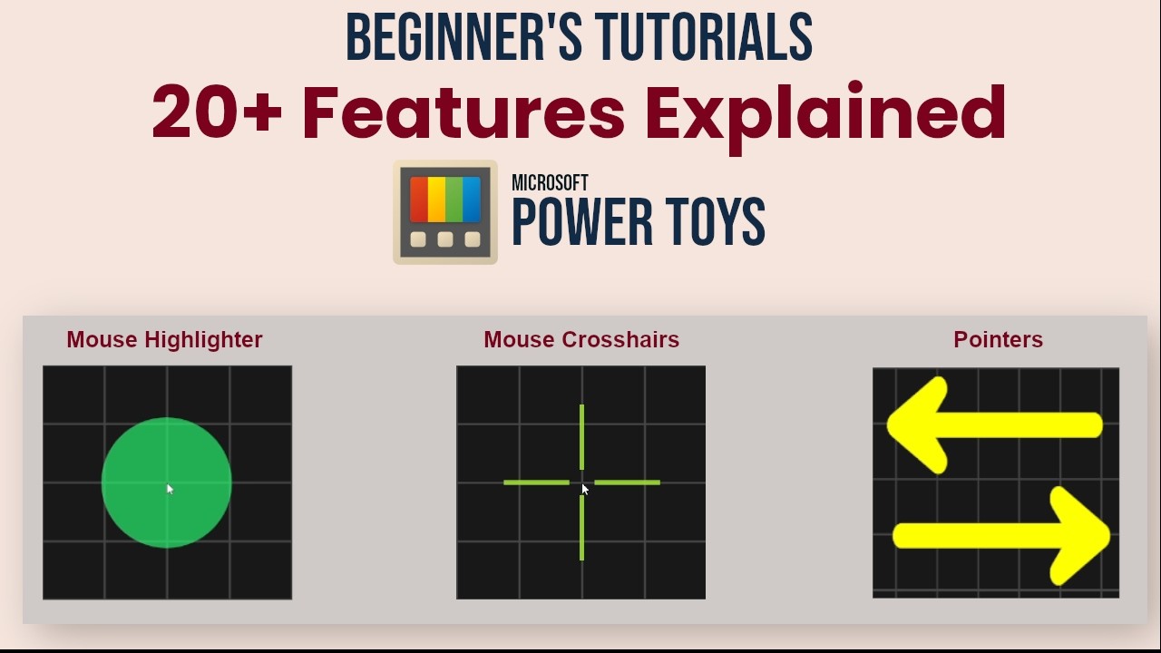 Microsoft PowerToys for Beginners | 20+ Tools Explained | Best Free ...