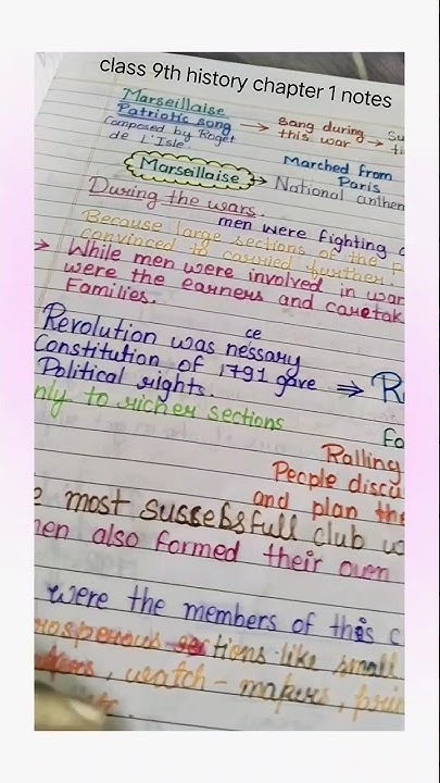 class 9th history chapter 1 notes #education #physicswallah #class9th # ...